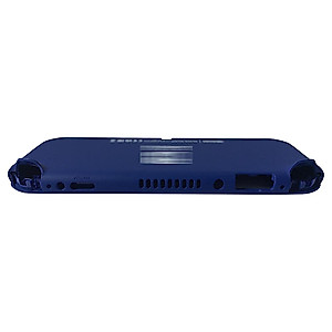 Rinbers Front Back Faceplate Rear Back Cover Housing Replacement for Nintendo Switch NS Lite Console HDH-001 Top Bottom Shell Case Plastic Cover - Dark Blue