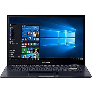 Asus 2021 Thin and Light VivoBook Flip 14,14” FHD Touchscreen, AMD 8-Core Ryzen 7 5700U, 16GB RAM, 1TB PCIe SSD, Backlit, Fingerprint, Win10 Home, Bundled with Woov 32GB Micro SD Card
