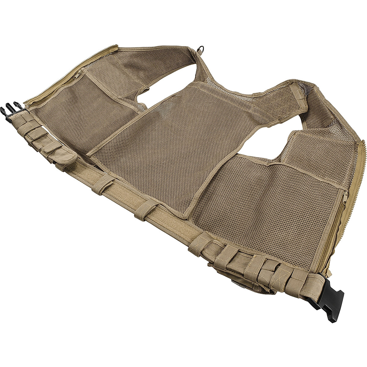 Barska Loaded Gear VX-200 Tactical Vest – Adjustable MOLLE Vest with Rifle & Pistol Mag Pouches, Holster, Utility Pouch, and Emergency Drag Handle
