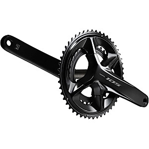 SHIMANO 105 Fc-R7100 12-Speed Crankset Black, 165Mm, 50-34T