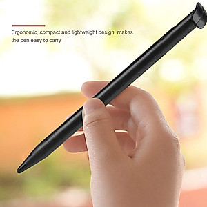 Feel Smooth and Delicate Stylus, 10 Pcs a Pack Touch Pen, for New 3DS XL Console(Black)