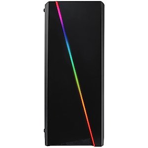 Ssrotho Gaming PC Windows 10 Professional Desktop Tower Computer, Intel Quad-Core i7 3.4Ghz, 8GB RAM, 1TB HDD, WiFi Adapter, GeForce GT 1030 2GB GDDR5, RGB Lighting Case