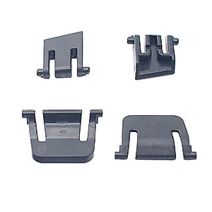 XHSESA Replacement Plastic Foot Stand Leg Bracket for Corsair K70 LUX RGB Mechanical Gaming Keyboard (Front Stand+Rear Stand)