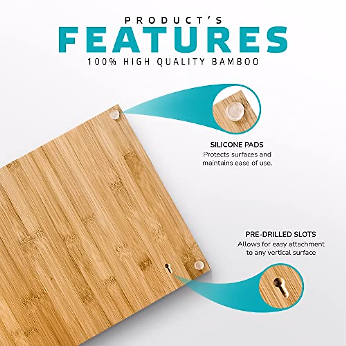 Bamboo Ziplock Bag Organizer for Drawer- 2 in1 Ziplock Bag Storage Organizer with Foil and Plastic Wrap Organizer- Ziplock Bags Organizer Compatible with Gallon, Quart, Sandwich, and Snack Bags