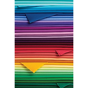 Connecting Threads 3 Yard Cut 100% American-Grown Cotton Teal Quilting Fabric 44" Wide by 3 yd for Quilting, Sewing and Crafts (Color Wheel Solids, Lagoon)