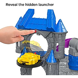 Fisher-Price Imaginext DC Super Friends Batman Toy, Wayne Manor Batcave Playset with Figure & Batcyle for Pretend Play Kids Ages 3+ Years (Amazon Exclusive)