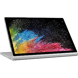 Microsoft Surface Book 2 15" (Intel Core i7, 16GB RAM, 512 GB), Silver