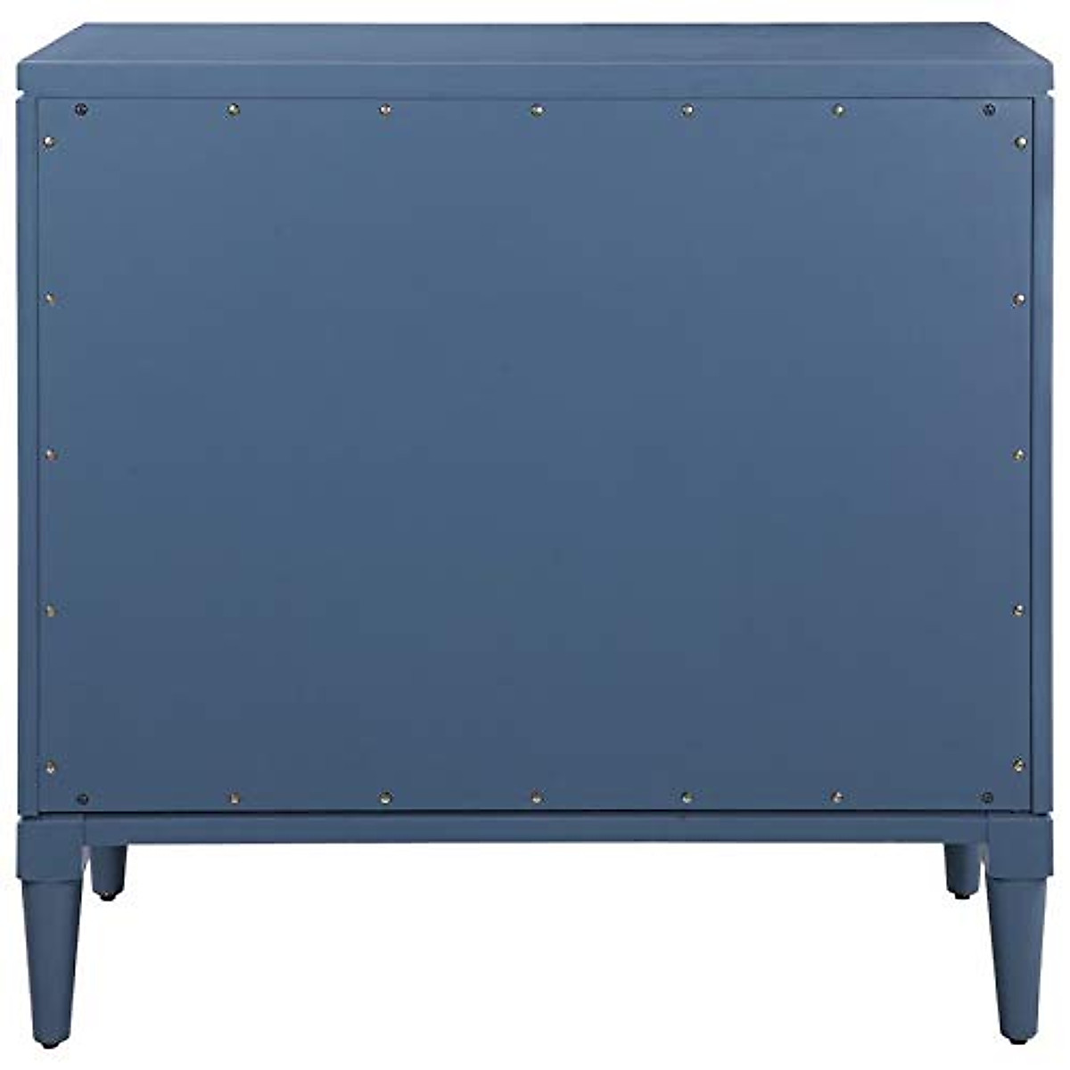 BOWERY HILL Contemporary Drawer Chest in Deep Sea Blue
