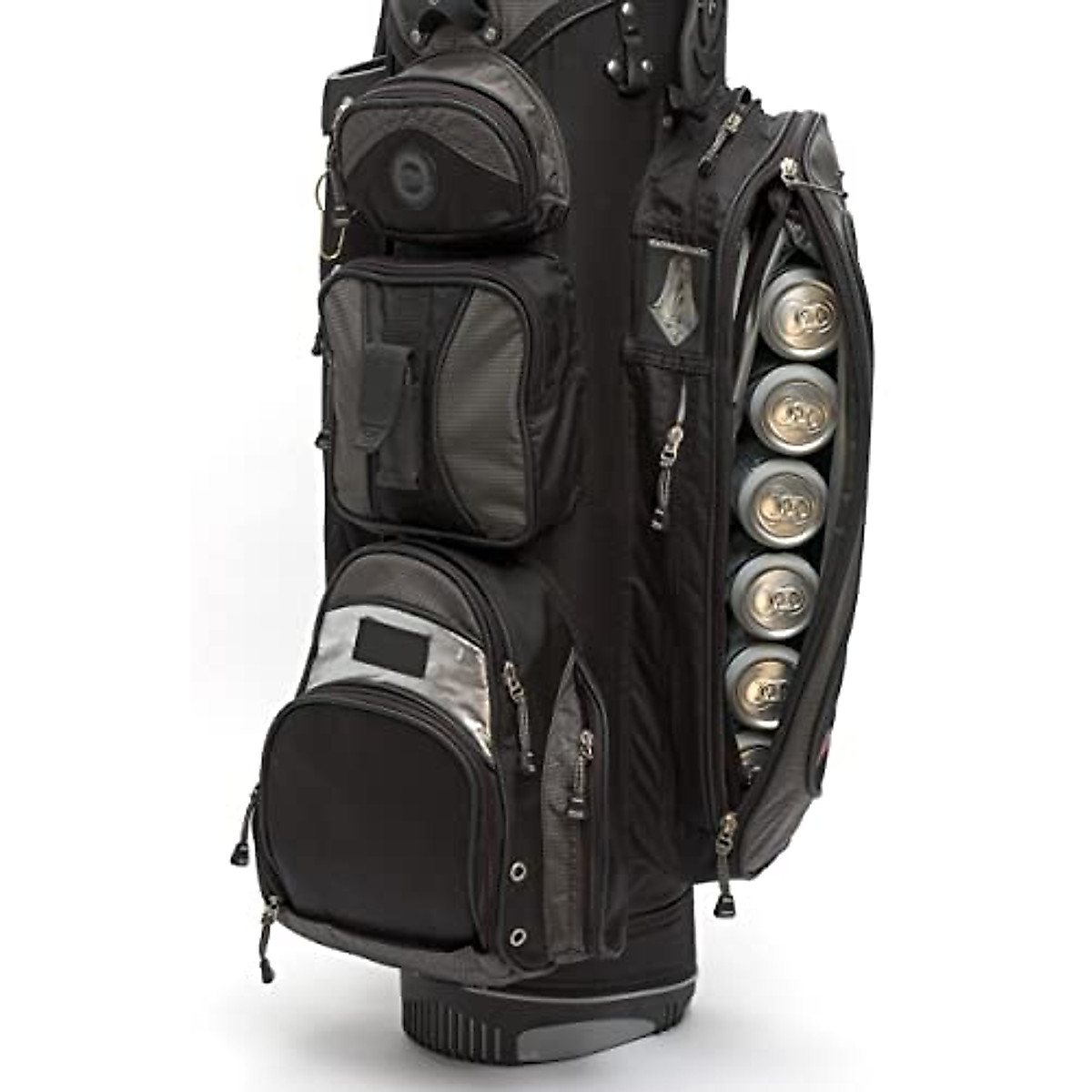 Caddy Swag Golf Bag Cooler Beer Sleeve 6 Can - Fun Golf Gifts for Men & Women - Golf Cart Cooler for Drinks, Food, General Use - Great for Golf Bag Accessories for Men, Beer Sleeve for Cans, and More