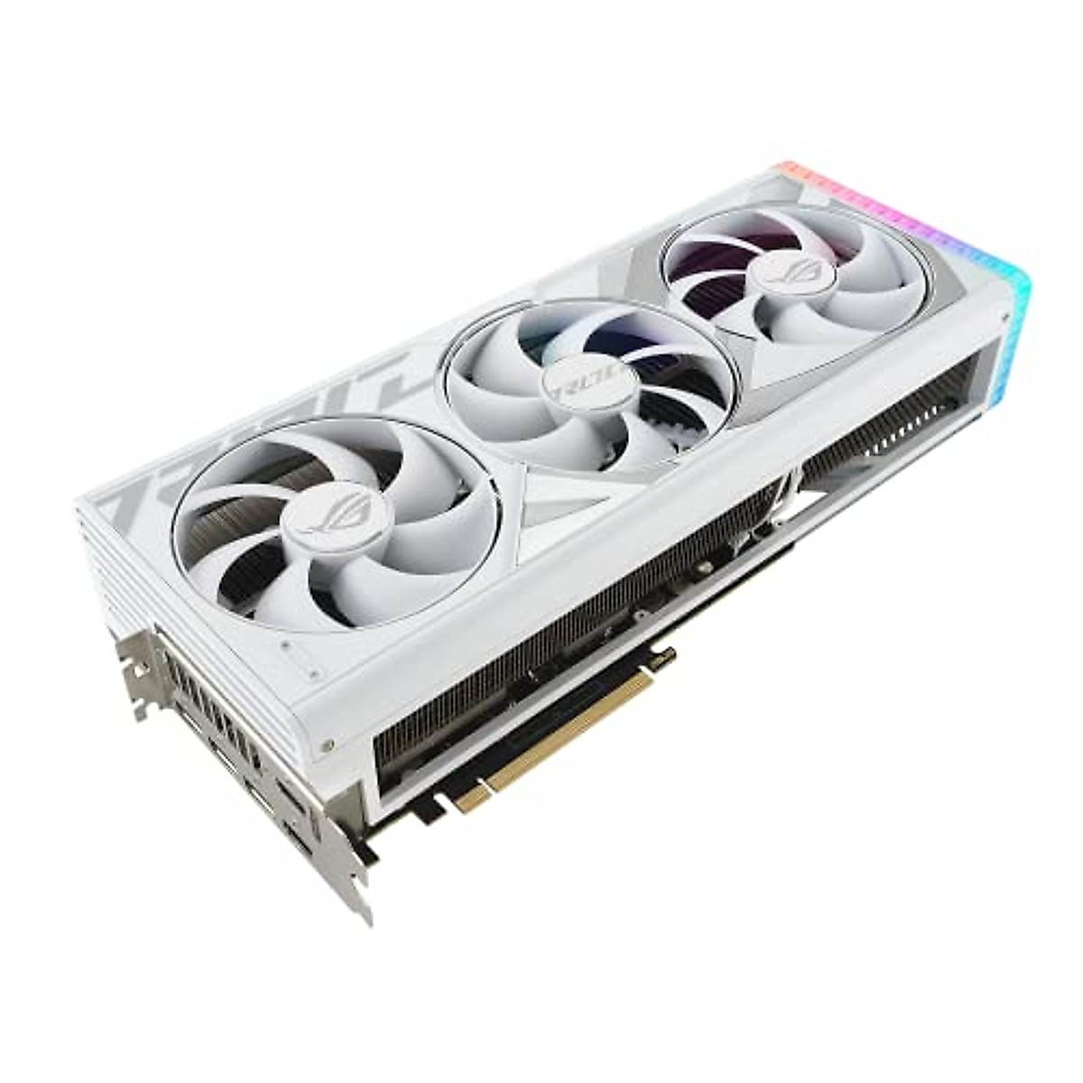 ASUS ROG Strix GeForce RTX ™ 4090 White Edition Gaming Graphics Card (PCIe 4.0, 24GB GDDR6X, HDMI 2.1a, DisplayPort 1.4a)
