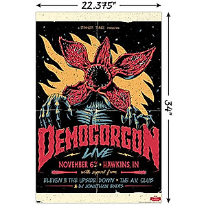 Trends International Netflix Stranger Things-Demogorgon Live Wall Poster, 22.375 in x 34 in, Unframed Version