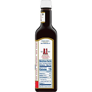 A.1. Original Sauce, 10 oz. Bottle