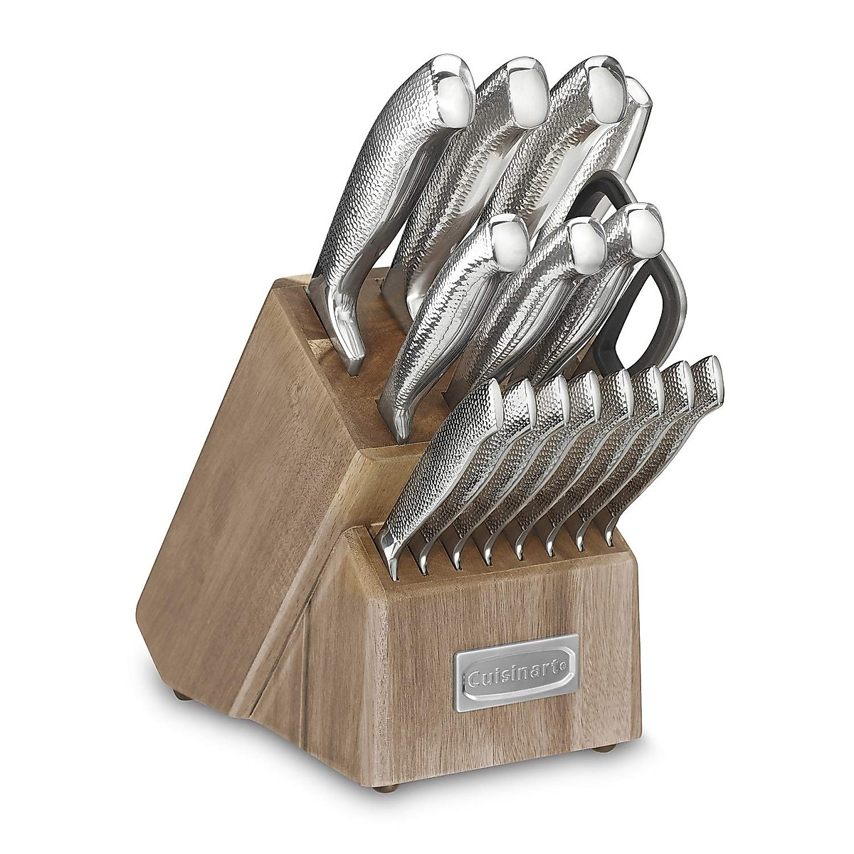 Cuisinart Classic Stainless Steel 17-Piece Knife Block Set