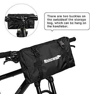 Rhinowalk Folding Bike Carry Bag 26 Inch Thick Bicycle Transport Storage Case Bike Travel Bag for Air Travel,Transport,Shipping Professional Cycling Accessories