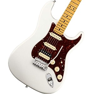 Fender American Ultra Stratocaster HSS - Arctic Pearl with Maple Fingerboard