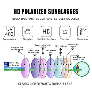 Kursan Black Heart Sunglasses for Women Polarized Lovely Shaped Cute Sun Glasses Shades UV400 (Bright Black/Black)