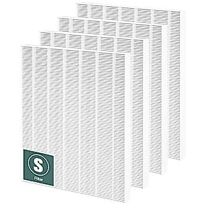 4 Pack C545 True HEPA Replacement Filter S Compatible with Winix C545, B151, P150, 9300 Air Purifier Replacement for Winix S Filter Part 1712-0096-00 and 2522-0058-00 by Funmit