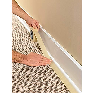 Scotch 3437-6 Masking Tape, 0.94" Width, Tan, 6 Count