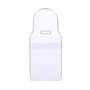 Small USB Flash Drive Holders Resealable Flap Clear Bags Pockets (25 Pack)