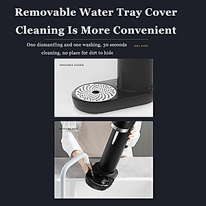 Soda Streaming Machine,sparkling Water Maker with 1L Water Bottle, 2 Seconds To Make, ABS Environmentally Friendly Material | Automatic Deflation, for Home, Food Store, Restaurant