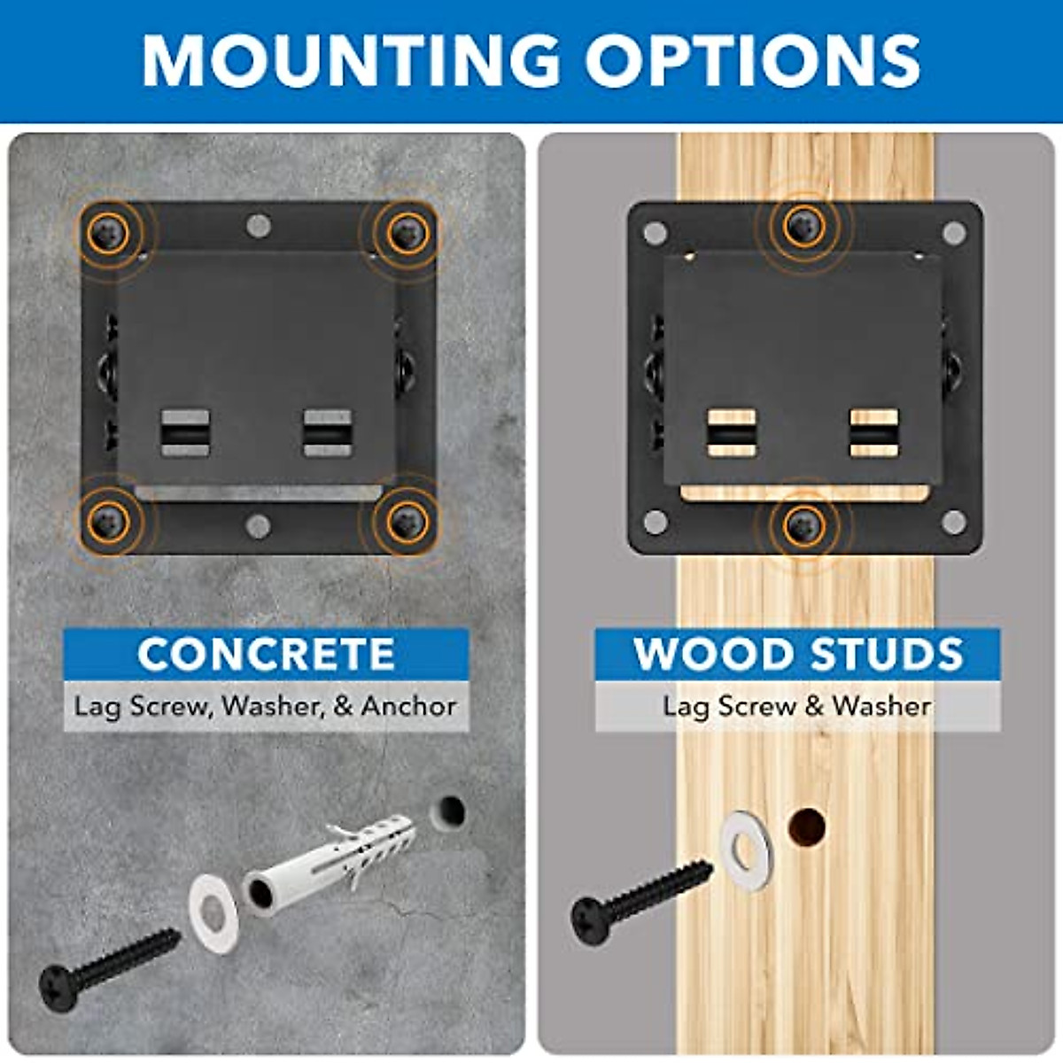 Mount-It! Small TV Monitor Wall Mount | RV TV Mount | Quick Release | Fits 13 15 17 19 20 21.5 24 25 27 32 Inch Screens | 75 100 VESA Compatible | Low-Profile Slim Design | 30lb Capacity