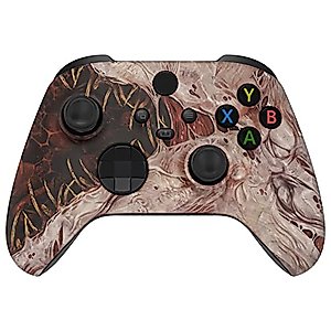 eXtremeRate Xeno Species Front Housing Shell for Xbox Series X/S Controller, Custom Soft Touch Cover Faceplate for Xbox Series X/S, Xbox Core Controller - Controller NOT Included
