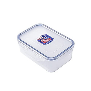 LocknLock Easy Essentials Rectangular Butter and Cheese Container Food Container, Small, 15.0 Ounce - Clear