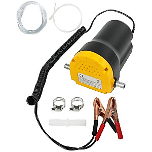Zlirfy Oil Change Pump Extractor,12V 60W Oil Fluid Pump Extractor Scavenge Oil Suction Pump,Diesel Fluid Scavenge Suction Oil Transfer Pump,Oil Change Pump for Car Boat Motorbike Tractor Truck RV ATV