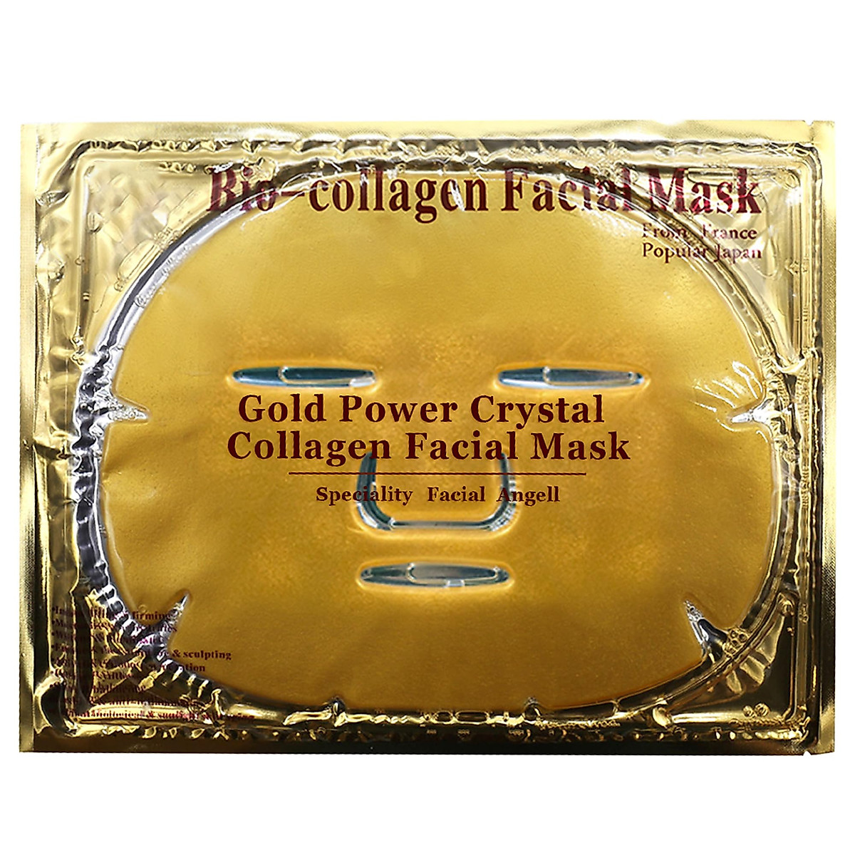 Jakuva 24k Gold Gel Facial Mask,SkinCare Facial Patch Collagen Face Mask for Moisturizing, Puffiness, Anti Wrinkle and Hydrateing Your Beautiful Face, 15PCS