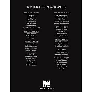 Star Wars: The Piano Anthology - Music by John Williams Featuring Themes from All Nine Films Deluxe Hardcover Edition with a foreword by Mike Matessino