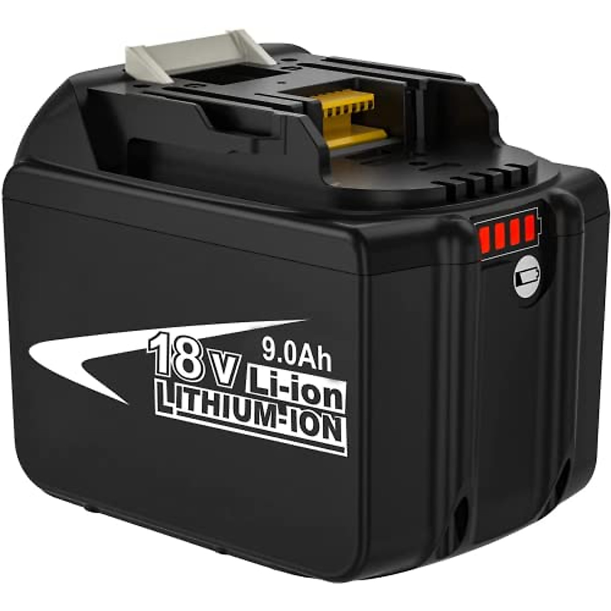 [Upgraded to 9.0Ah] 18V BL1890B Replacemet Lithium-ion Battery Compatible with Makita 18 Volt Battery BL1890 BL1860 BL1830 BL1840 BL1850 BL1850B Cordless Power Tools