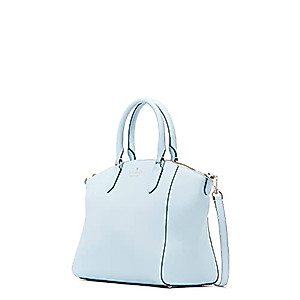 Kate Spade New York Parker Medium Leather Satchel Frosty Sky