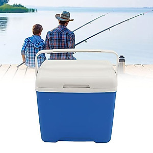 Insulation Box, Widen Handle 76 Hours Refrigerate 13.8L Super Load Bearing Thickened Material Portable Fresh Keeping Box for Camping