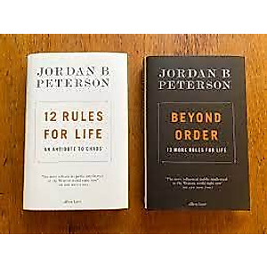 Jordan B. Peterson Best Selling Combo Books - 12 Rules For Life An Antidote To Chaos And Beyond Order 12 More Rules For Life Jordan Peterson (Paperback) Mar 2, 2021