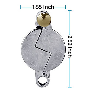 NU-SET Lock | Water Faucet Lock | Water Spigot Lock for Garden Hose Bib Lock | Home Improvement and Garden Accessories (Chrome)