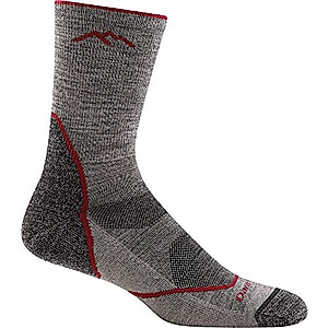 Darn Tough (Style 1972 Men's Light Hiker Hike/Trek Sock - Taupe, Large