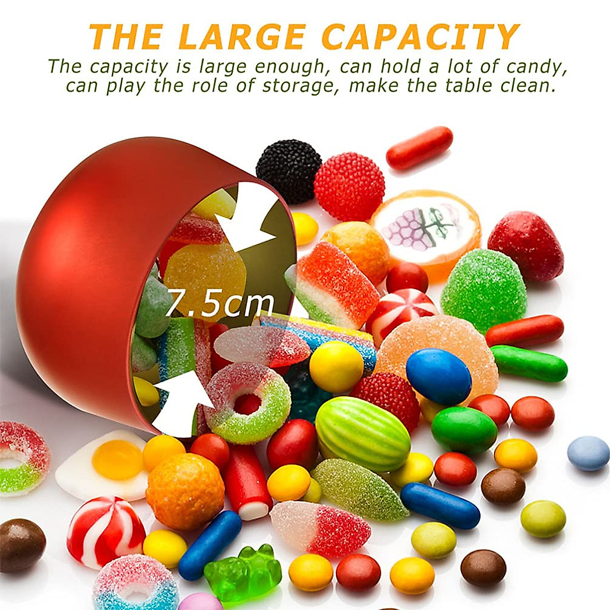 MILISTEN Maneki Candle Tin 12pcs, 8 oz Candle Tin with Lids, Red Candle Jars for Making Candles Arts& Crafts, Storage Waving Cat