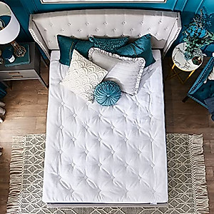 Sleep Innovations Skyler 12 Inch Cooling Gel Memory Foam Mattress with Plush Fiber Fill Pillow Top, Queen Size, Bed in a Box, Soft and Plush Support