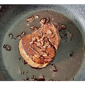 Black Cube CeramicQR Cookware Made In France Quick Release Chef's Pan/Wok - 9.5-Inch - Stainless Steel Wok Pan - Induction Wok Pans Hybrid Cookware