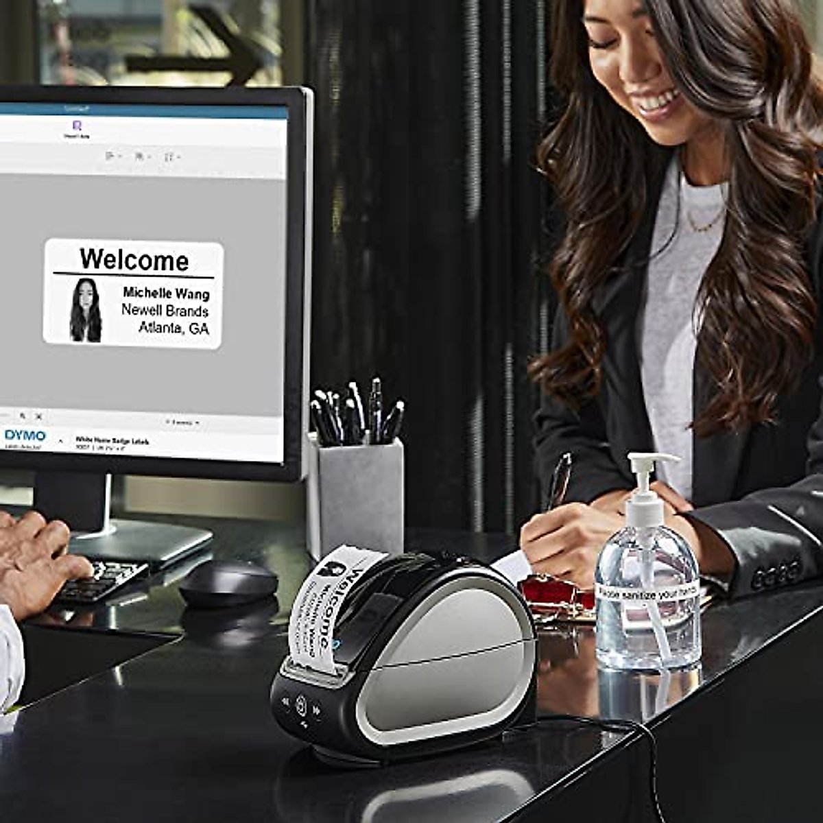 DYMO LabelWriter 550 Label Printer, Label Maker with Direct Thermal Printing, Automatic Label Recognition, Prints Address Labels, Shipping Labels, Mailing Labels, Barcode Labels, and More