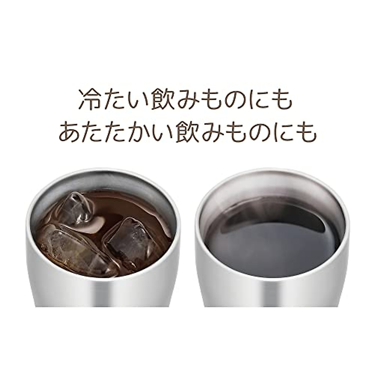 Thermos JDQ-400 S Vacuum Insulated Tumbler, 13.5 fl oz (400 ml), Stainless Steel