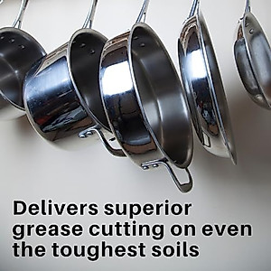 Diversey Suma 100839776 Pan-Clean General Purpose Pot and Pan Detergent, D1.5, 2 x 84.5 oz./2.5 L (Pack of 2)