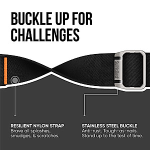 Suitisbest Sport Band for Apple Watch Ultra 2/Apple Watch Ultra Band 49mm 45mm 44mm 42mm for Men, Nylon Solo Loop Wide Replacement Strap for iWatch Series Ultra 8 7 6 5 4 3 SE