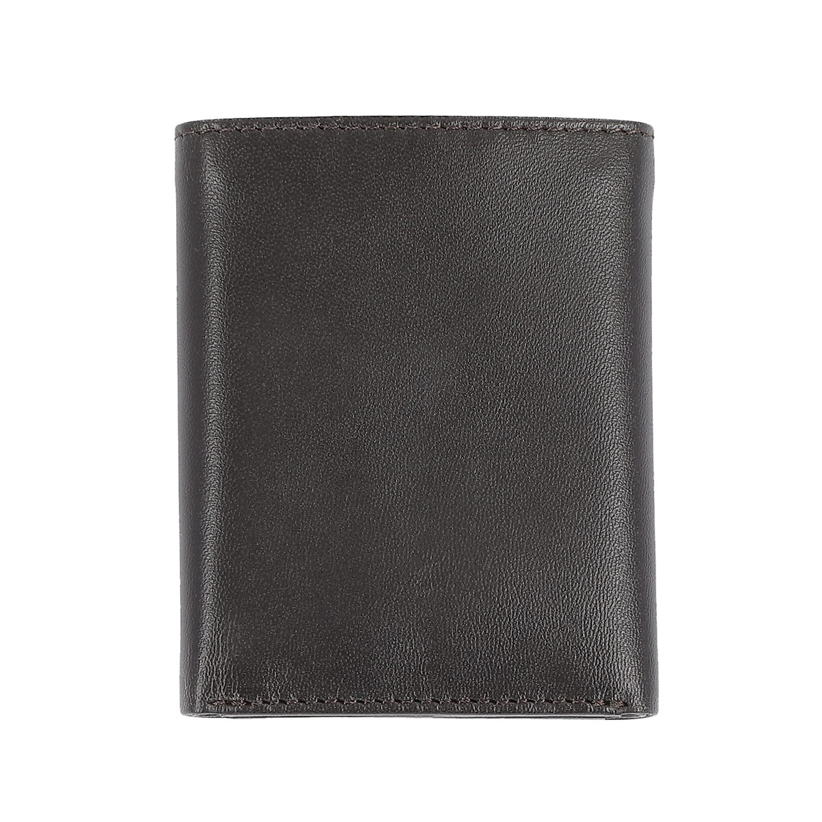 Steve Madden mens Rfid Trifold Wallet With Id Window, Brown, One Size