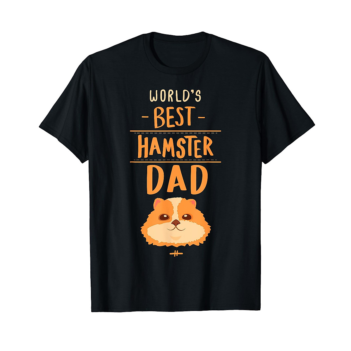 Hamster Dad T Shirt Gift Kids Men Boys Hammy Costume Outfit T-Shirt