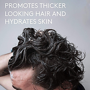 Barrel and Oak - Caffeinated Thickening Shampoo, Biotin Shampoo, Hair Care for Men, Strengthens & Hydrates, Biotin for Thicker Hair, Essential Oil-Based Scent, Vegan (Coffee & Citrus, 16 oz)