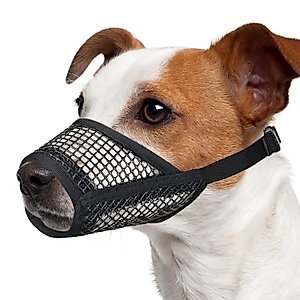 Mayerzon Soft Mesh Muzzles for Small Medium Large Dogs