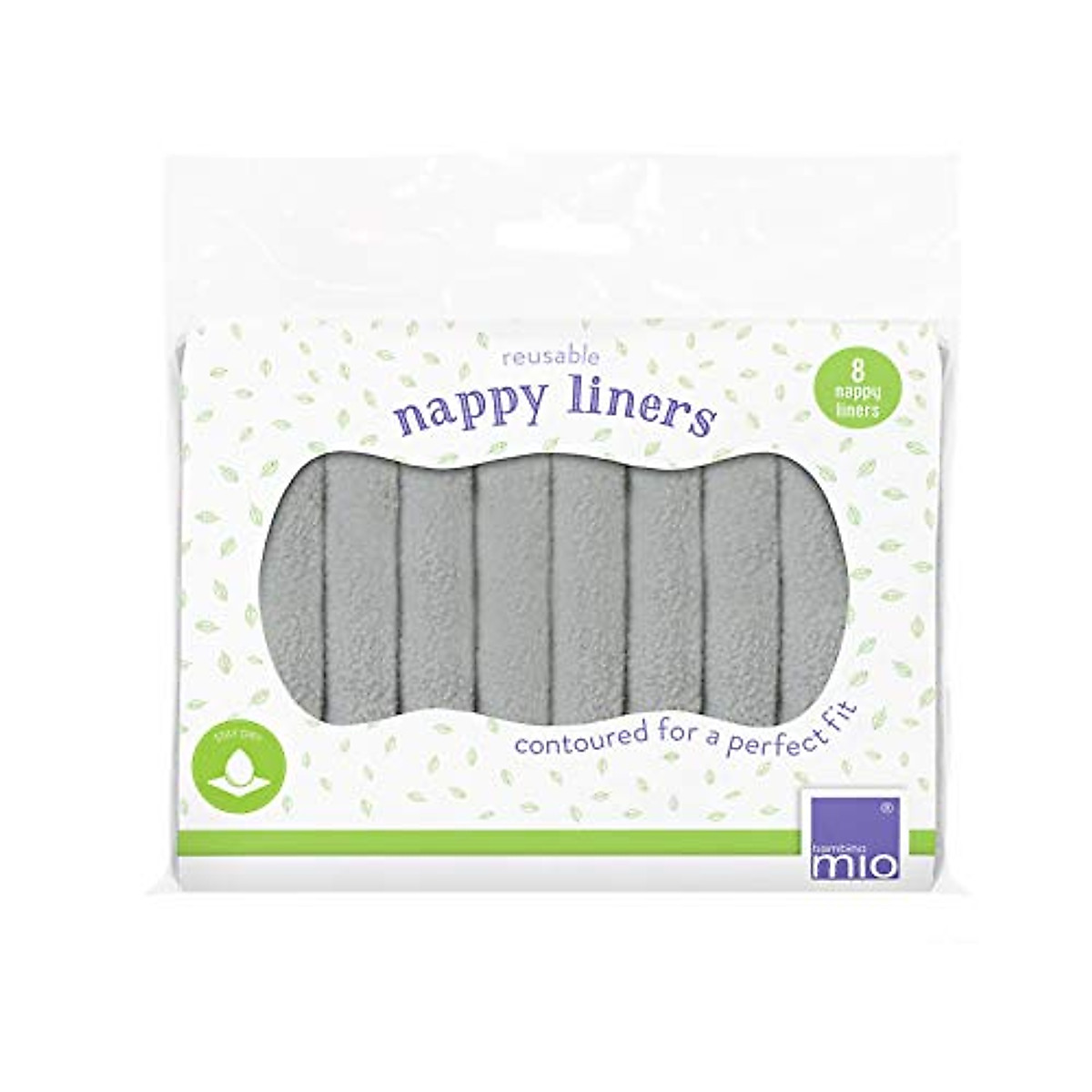 Bambino Mio Reusable Diaper Liners, 8 Pack