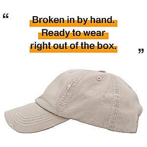 KBETHOS KBV-Basic STN Vintage Washed Distressed Cotton Dad Hat Baseball Cap Adjustable Polo Trucker Unisex Style Headwear