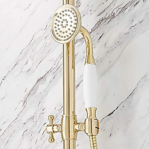 Signature Hardware 936278 Alliston Pressure Balanced Shower System with Shower Head, Hand Shower - Rough In Included